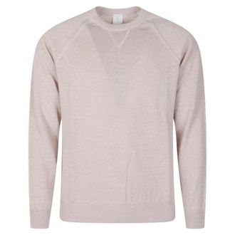 Eleventy Rundhals-Strickware - - Knitwear - Herren - Rosa - 2XL