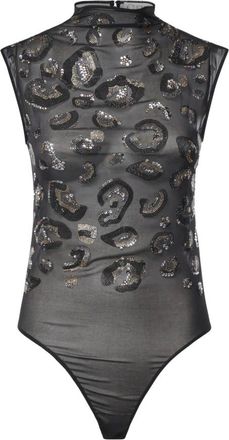 Genny Top Smanicato - Femme - Tops - Noir - Taille: 36 FR