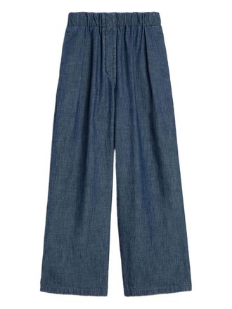 Jil Sander Pantalon large en coton Jil Sander