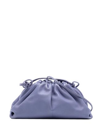 Bottega Veneta 2012-2025 The Mini Pouch Umh&auml;ngetasche aus Lammleder - Violett