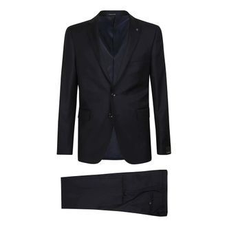 Tagliatore Single Breasted Suits - - Suits - Herren - Blau - XL