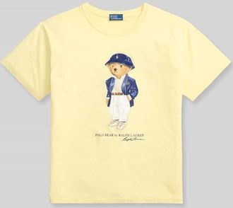 Polo Ralph Lauren Regular Fit T-Shirt mit Polo-Bear-Print