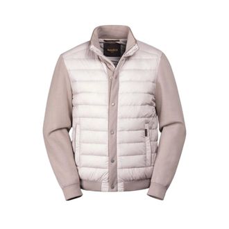 Moorer Homme, Vestes, Beige, Taille: XL Veste Bomber Hybride L&eacute;g&egrave;re