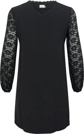 Kaffe Curve Femme, Robes, Noir, Taille: 52 FR KCmilli Lace Dress