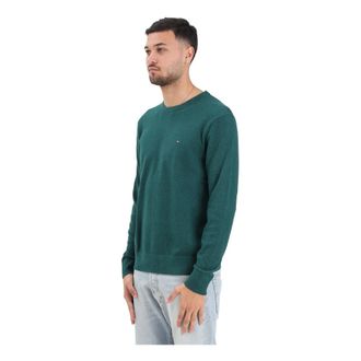 Tommy Hilfiger Homme, Pulls, Vert, Taille: S Pima Cotton Cashmere Crew Neck