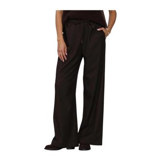 By-Bar Amsterdam Pelle Pinstripe Hose - - Trousers - Damen - Braun - XS