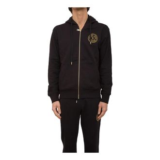 Versace Jeans Couture Stylischer Sweatshirt f&uuml;r M&auml;nner - - Sweatshirts & Hoodies - Herren - Schwarzk - M