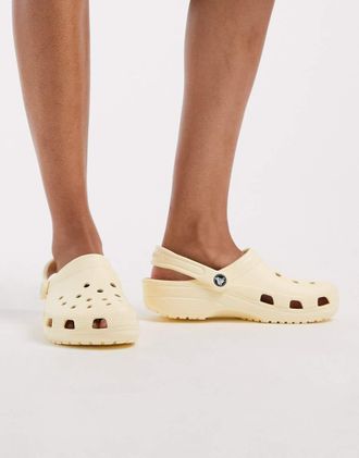 Crocs Sabots classiques - Jaune clair