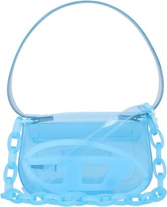 Diesel Femme, Sacs, Bleu, Taille: ONE Size Sac bandouli&egrave;re 1DR Jelly