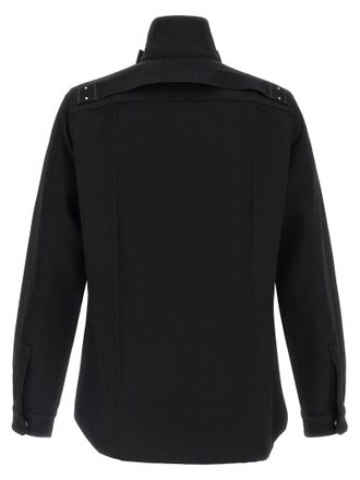 Rick Owens Outershirt Jacket - Black
