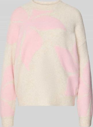 b.young Oversized Strickpullover mit gerippten Abschl&uuml;ssen Modell OMEA