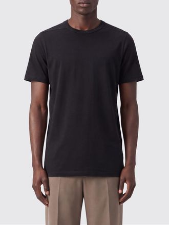 Rick Owens T-shirt &agrave; col rond en pur coton au design contemporain