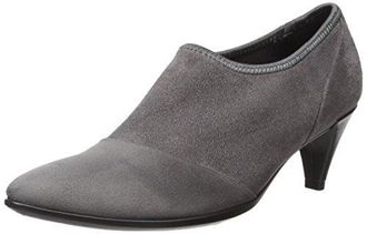 Ecco Ecco Shape 45 Pointy Sleek, Escarpins Femme, Gris (Titanium/Black), 40 EU