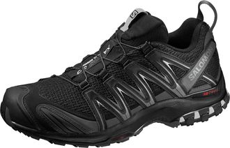 Salomon XA Pro 3D Herren Trailrunning- und Wanderschuhe, Outdoor-bereit, Grip, Langlebiger Schutz, Black, 45 1/3