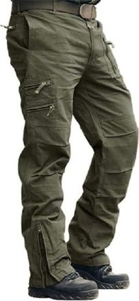 Generic Pantalon tactique pour homme - Pantalon cargo pour lext&eacute;rieur - Pantalon de travail ind&eacute;chirable - Pantalon dentra&icirc;nement en plein air avec plusieurs 