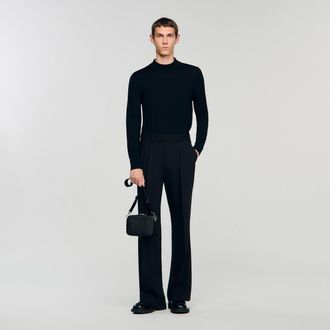 Sandro Petit sac en cuir reconstitu&eacute;