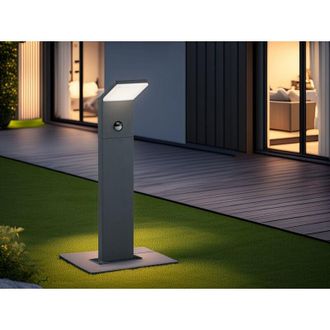 Trio led Pollerleuchte pearl mit Bewegungsmelder, Anthrazit H&ouml;he 50cm