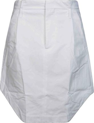 Victoria Beckham Jupe Midi - Blanc