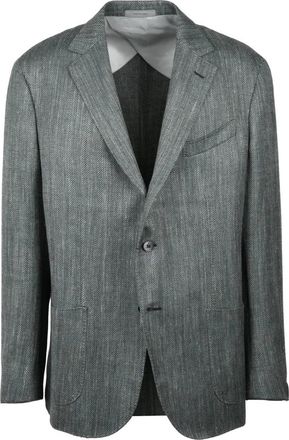 Corneliani Homme, Costumes, Gris, Taille: 4XL Giacca Stondata
