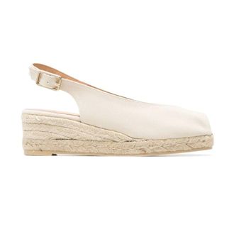 Castaner Femme, Chaussures, Blanc, Taille: 39 EU Dosalia Espadrille Wedge