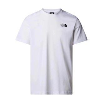 The North Face Homme, Tops, Blanc, Taille: XL Vertical Regular T-Shirt