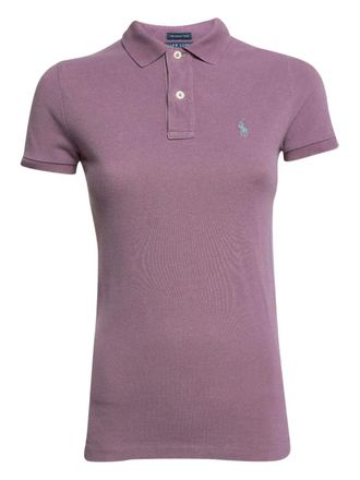 Ralph Lauren polo en coton à manches courtes - Violet