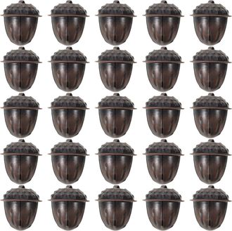 BESTONZON 25st&uuml;cke Kleine Tiergl&ouml;ckchen aus Metall Weihnachtsglocken zur Dekoration Vintage-h&auml;ngeornamente Bastelbedarf f&uuml;r Windspiele Miniatur-Glocken f&uuml;r Au&szlig;e