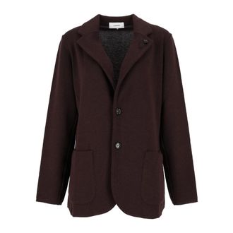 Lardini Giacca Maglia - - Jackets - Herren - Braun - L