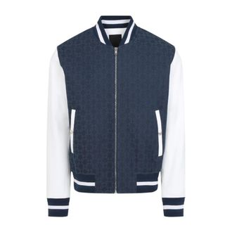 Givenchy Blaue Jacke f&uuml;r M&auml;nner Stilvoller Komfort - - Jackets - Herren - Mehrfarbig - 2XL