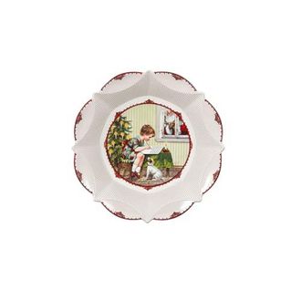 Villeroy & Boch 14-8332-3679 Geb&auml;ckteller, Porzellan, Wei&szlig;/Bunt
