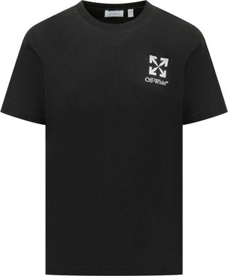 Off-white Homme, Tops, Noir, Taille: 2XL Small Arrow SS Tee