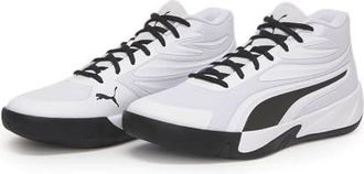 Puma Mixte Court Pro Chaussures, White Black, 40 EU