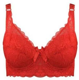 Generic CHJAN Sous-v&ecirc;tement fin &agrave; bonnet complet petit soutien-gorge grande taille sans fil r&eacute;glable dentelle femme soutien-gorge couverture poitrine B C D gr