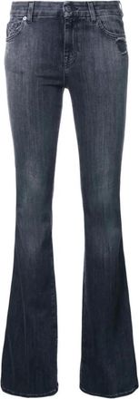 7 For All Mankind Jean Flare - Femme - Jeans - Noir - Taille: W28
