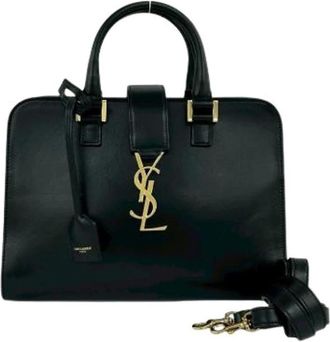 Saint Laurent Sac bandouli&egrave;re vintage Pre-owned - Femme - Pre-owned - Noir - Taille: ONE Size
