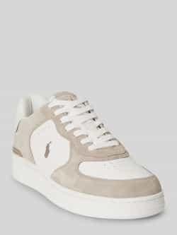 Polo Ralph Lauren Low Top Sneaker aus echtem Leder