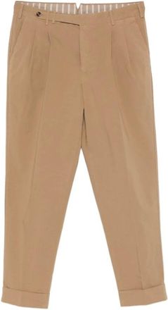 Pantaloni Torino Homme, Pantalons, Brun, Taille: 2XL Pantalone dritto pinces