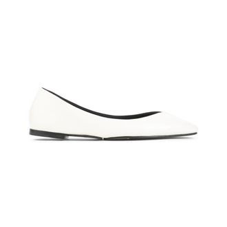 Jacquemus Schwarze Ballerinas Elegante Schuhe Damen - - Shoes - Damen - Wei&szlig; - 38 EU
