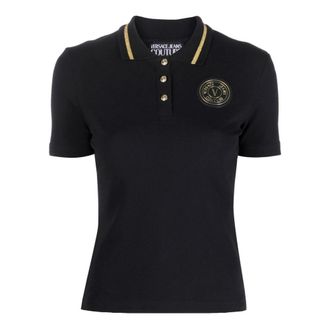 Versace Jeans Couture T-Shirts und Polos - - Tops - Damen - Schwarzk - XS