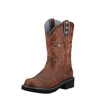 Ariat Ariat Probaby Bottes de travail Western pour femme, en bois flotté, marron/bois flotté, marron, taille 37 EU, Bois flotté marron bois flotté marron, 3