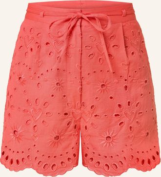 Fabienne Chapot Shorts Gioya Mit Lochspitze rot
