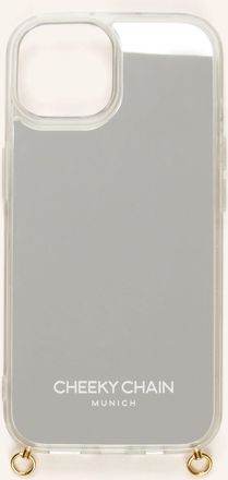 Cheeky Chain Cheeky Chain Munich Smartphone-H&uuml;lle silber