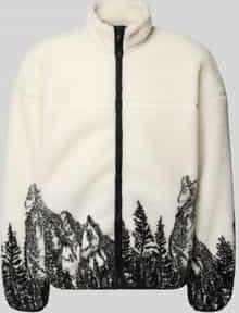 Only & Sons Regular Fit Teddyjacke mit Stehkragen Modell JAMES