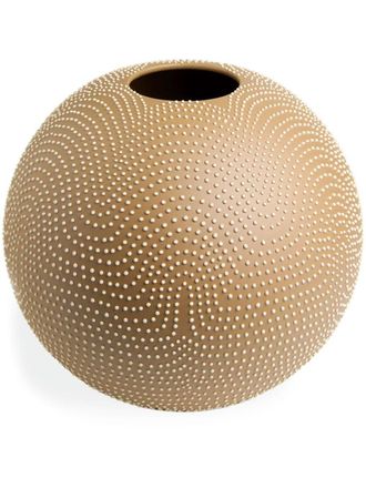 Nuove Forme Firenze Strukturierte Arcadia Vase 29cm - Braun