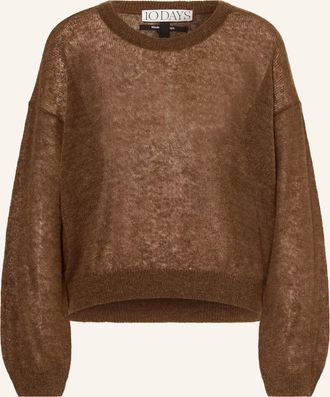 10 Days Pullover Mit Alpaka braun