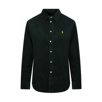 Ralph Lauren Femme, Blouses et Chemises, Vert, Taille: 40 FR Chemise Sport