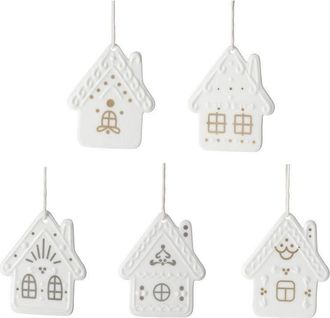 R&auml;der Lebkuchenh&auml;uschen 5er Set