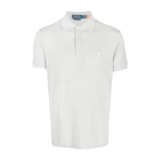 Polo Ralph Lauren Kurz&auml;rmeliges Poloshirt - - Tops - Herren - Grau - S