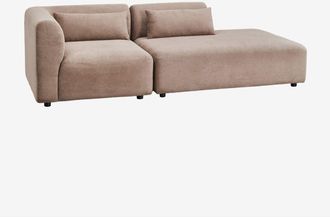 Sklum Sklum - 2-teiliges modulares Ecksofa Fogler mit Chaiselongue rechts