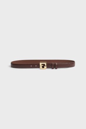 Gerard Darel Ceinture signature en cuir - LE LAUREN - Coffee